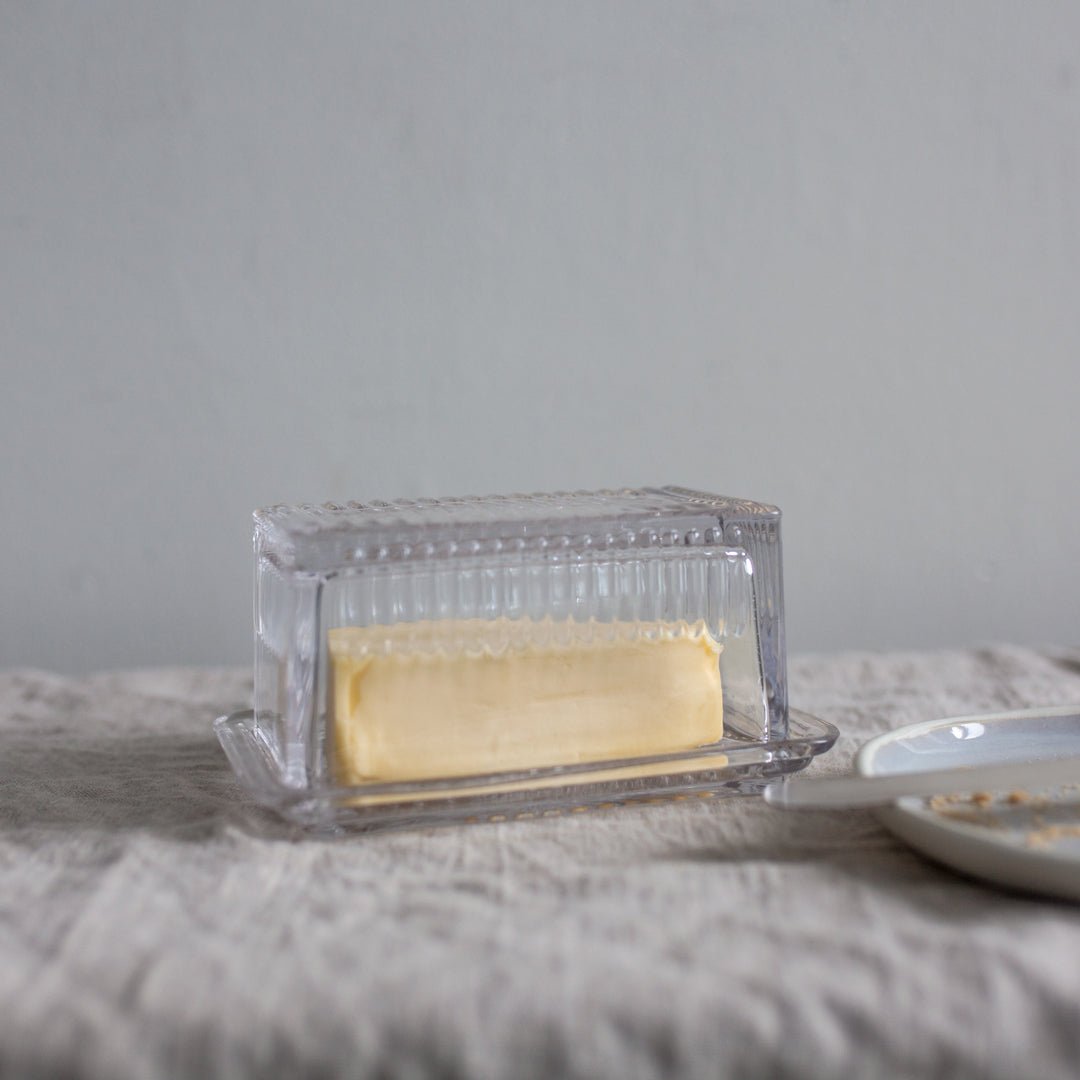 Embossed Butter Dish 1LB – TIN BARN MARKET